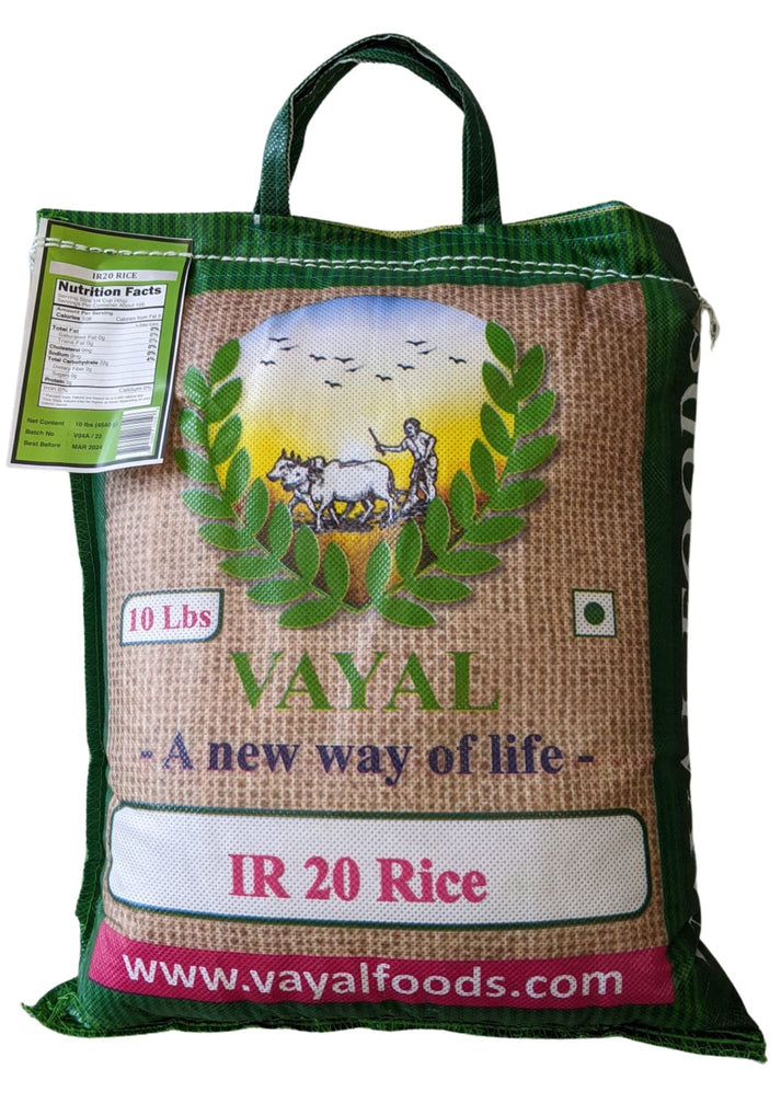 IR20 Idly Rice (20 lbs) – Chettinad Batter Point